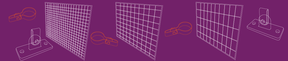 Mesh Infill Panels for Guardrails and Safety | Lockinex