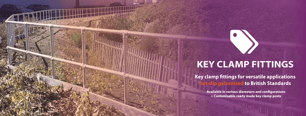 Key Clamp, Armco, Guardrail Systems, Steel Sections, GRP, Durbar